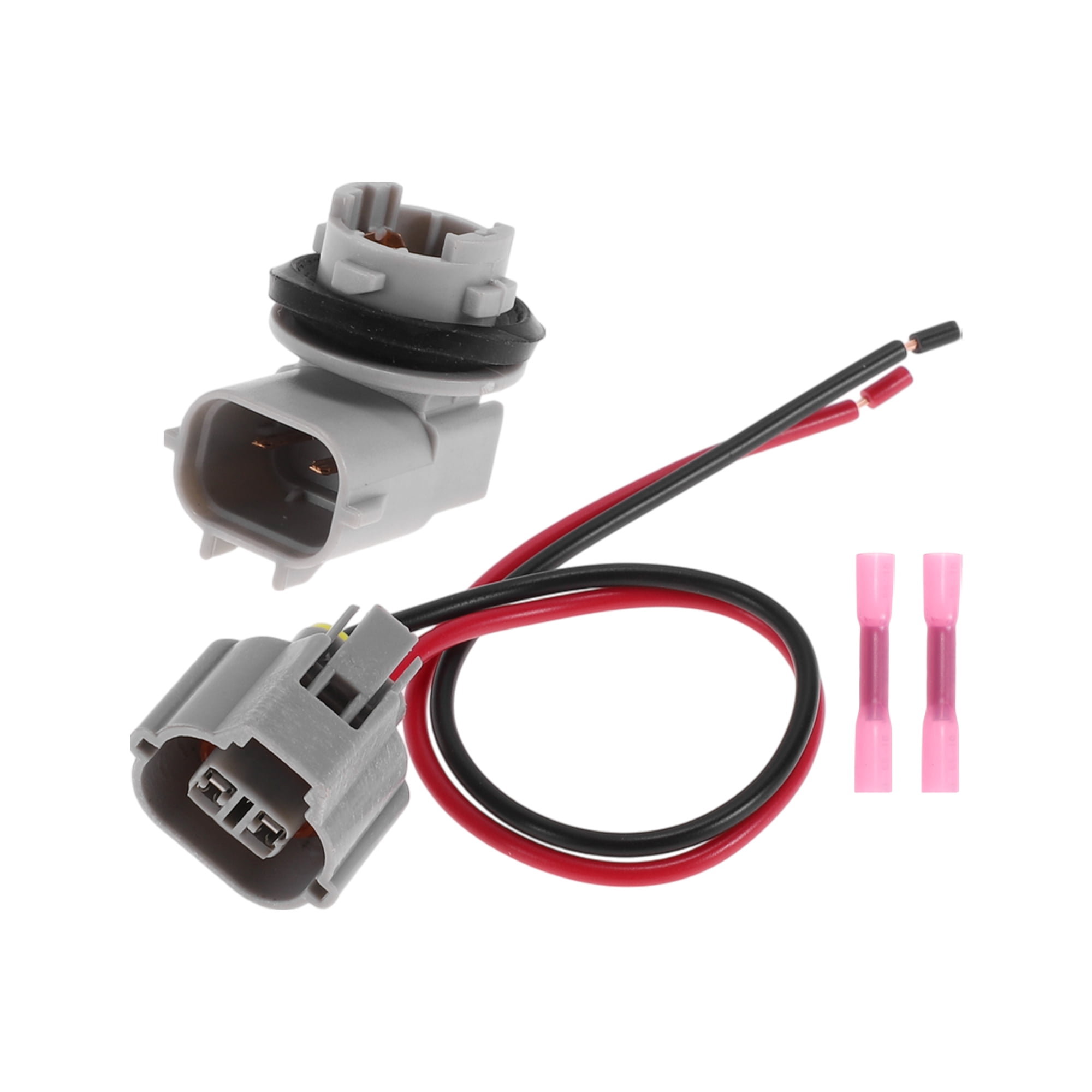 Unique Bargains 1Set License Plate Light Socket Wiring for Toyota ...