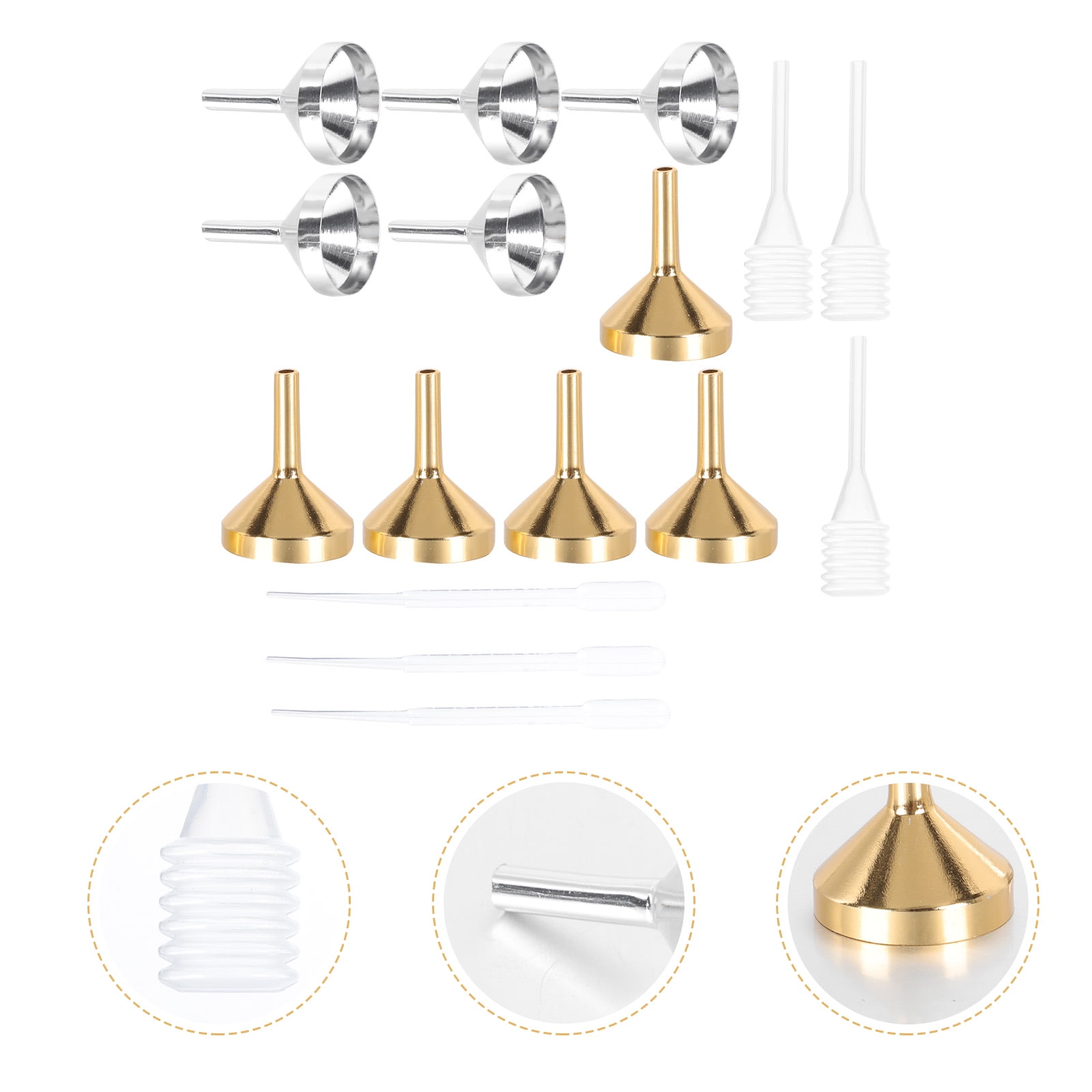 1Set Liquid Dispensing Tool Multi-purpose Mini Funnel Perfume ...