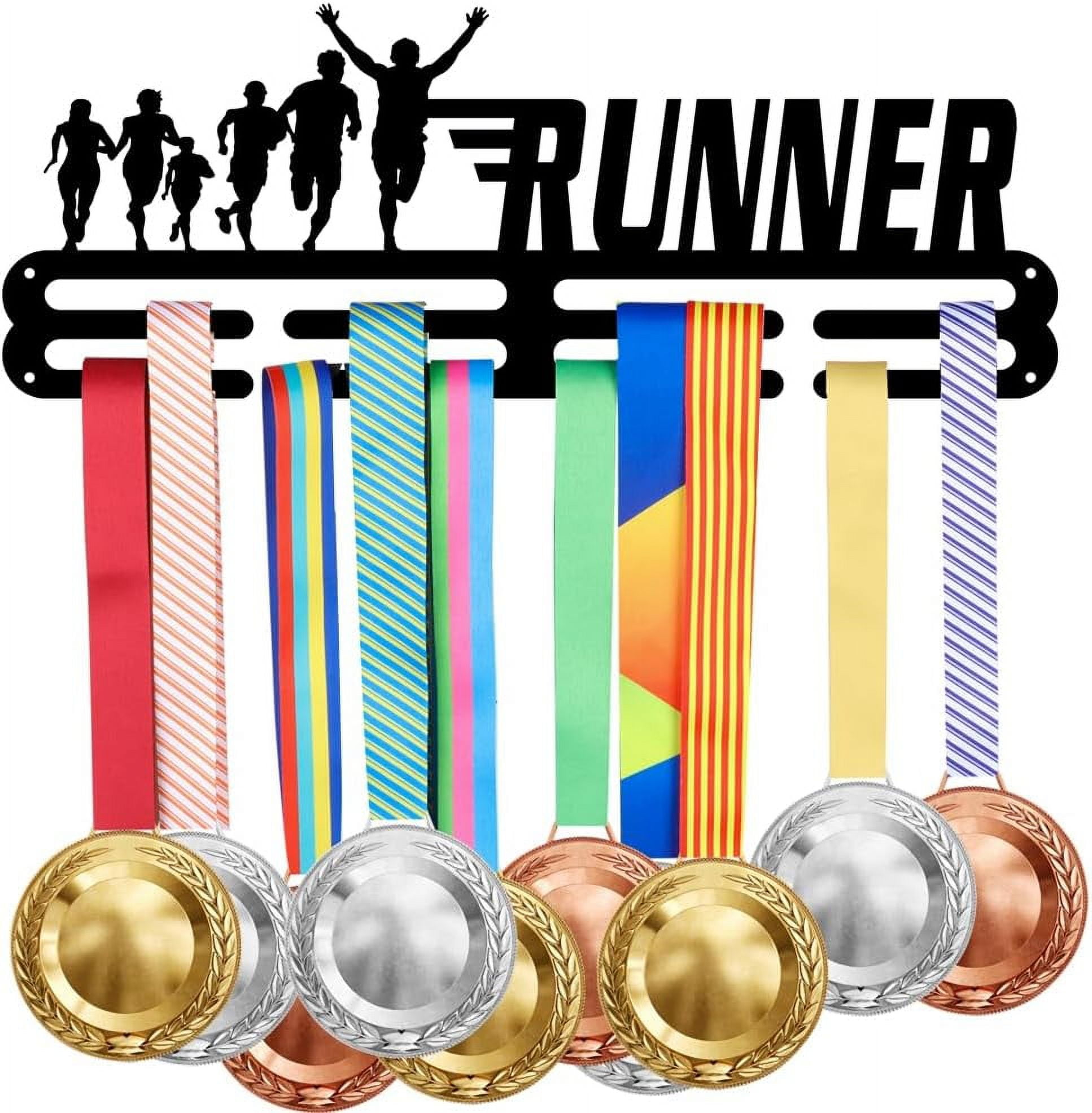1Set Medal Hanger Display Medal Holder Wall Mount Rack Sports Medal ...