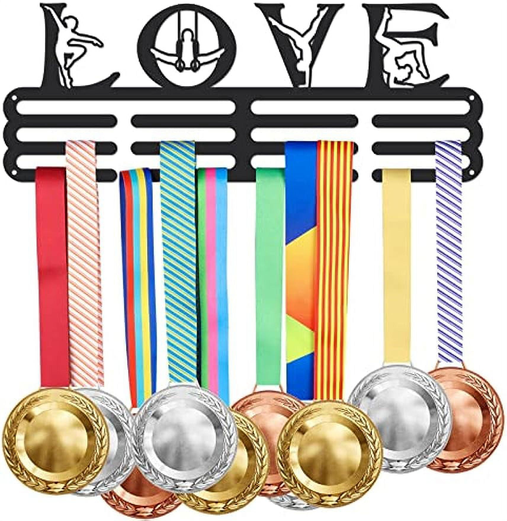 1Set Medal Holder Gymnastics Medal Hanger Exercise Medals Display Wall ...
