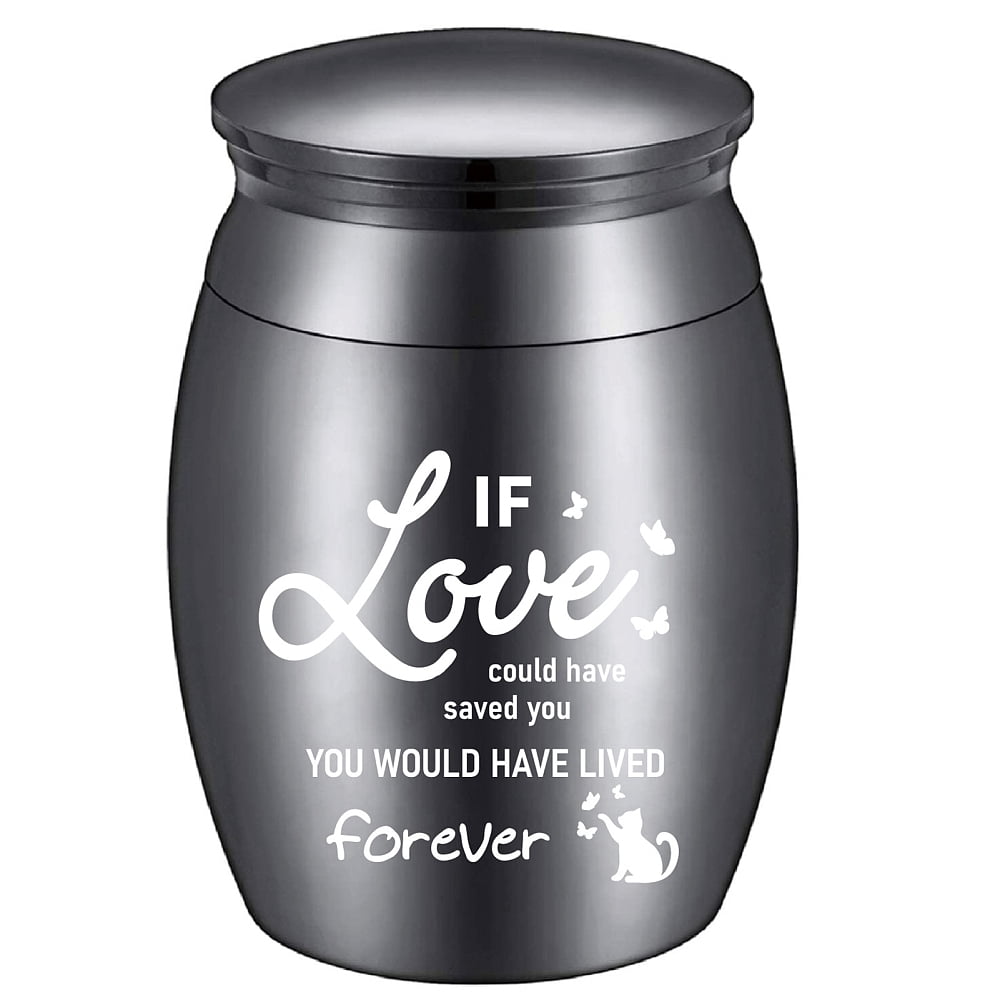 1Set Mini Cremation Urns Small Keepsake Urn Alloy Kit Metal Sharing ...