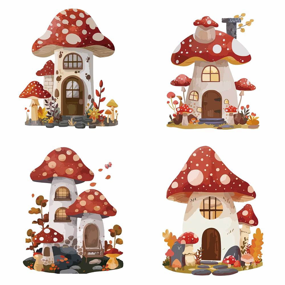 1Set PVC Window Static Sticker Flat Round Shape for Window or Stairway ...