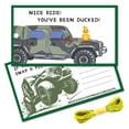 1Set Paper Card Greeting Card Thank You Card with Jute Twine Rectangle ...