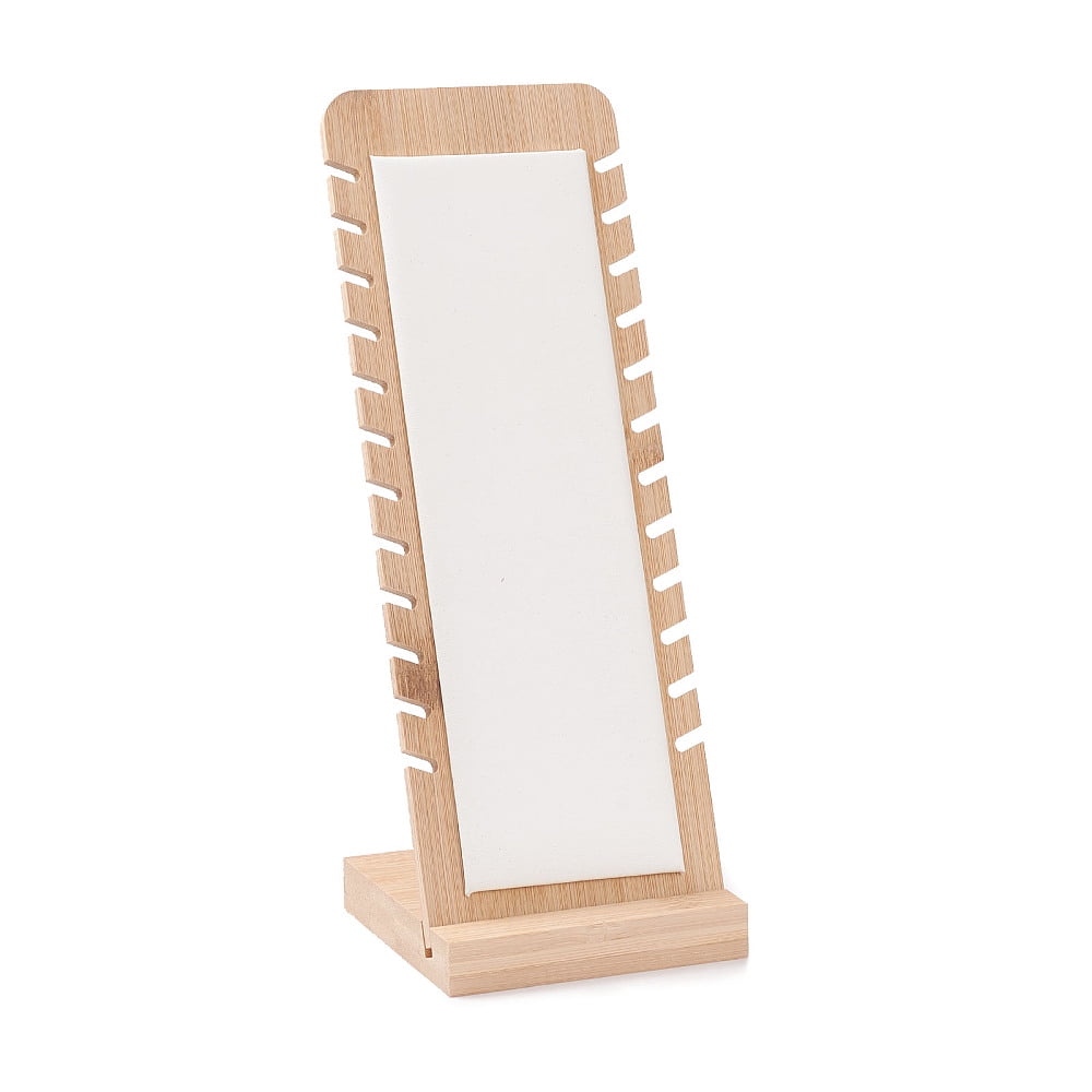 1Set Phyllostachys Pubescens Necklace Display Stand Long Chain Display ...