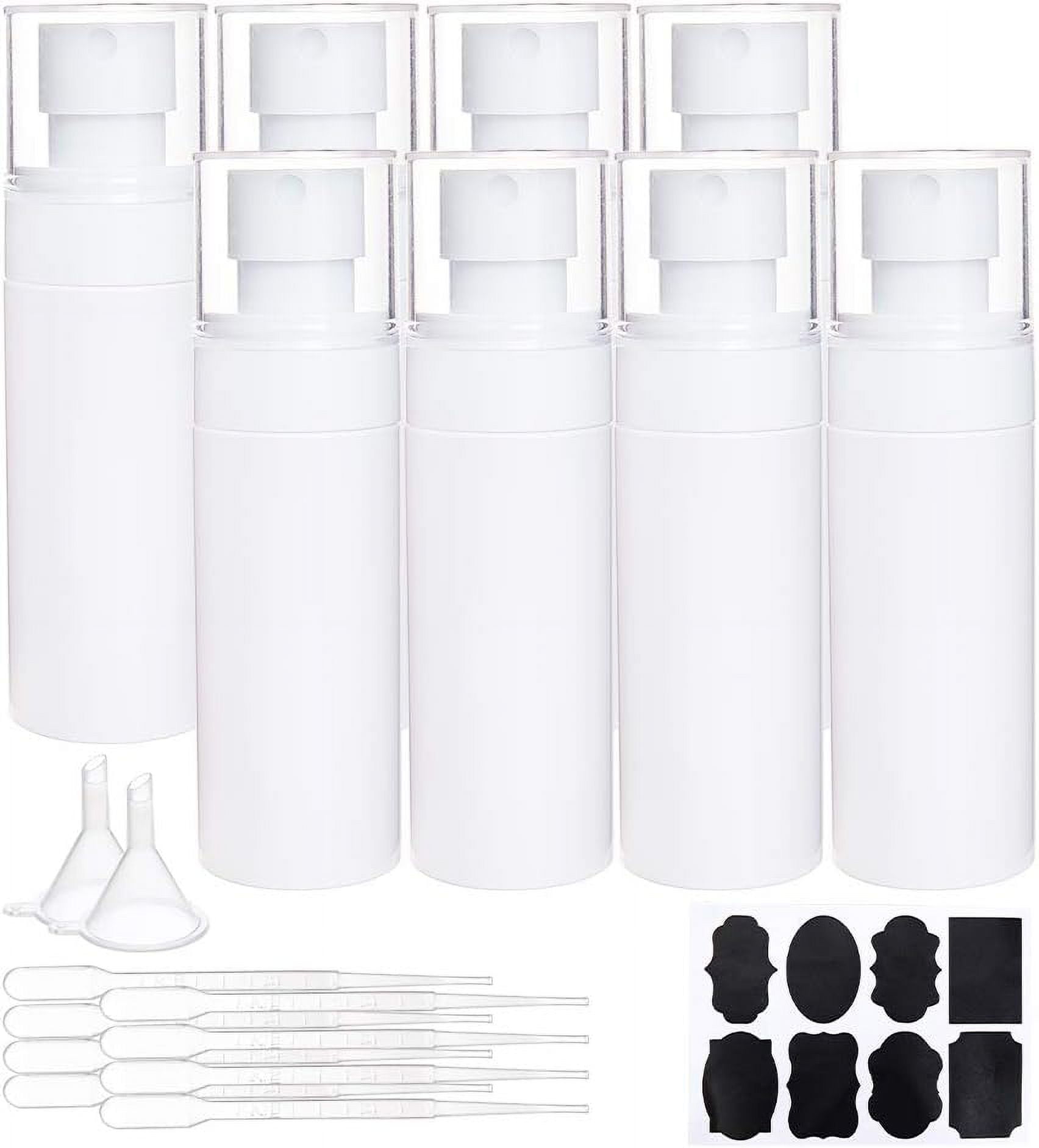 1Set Plastic Spray Bottle Chalkboard Sticker Labels Plastic Funnel ...
