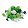 1Set Polyester Ball Decoration Pom Pom Ball For DIY Craft Lime Green 0. ...