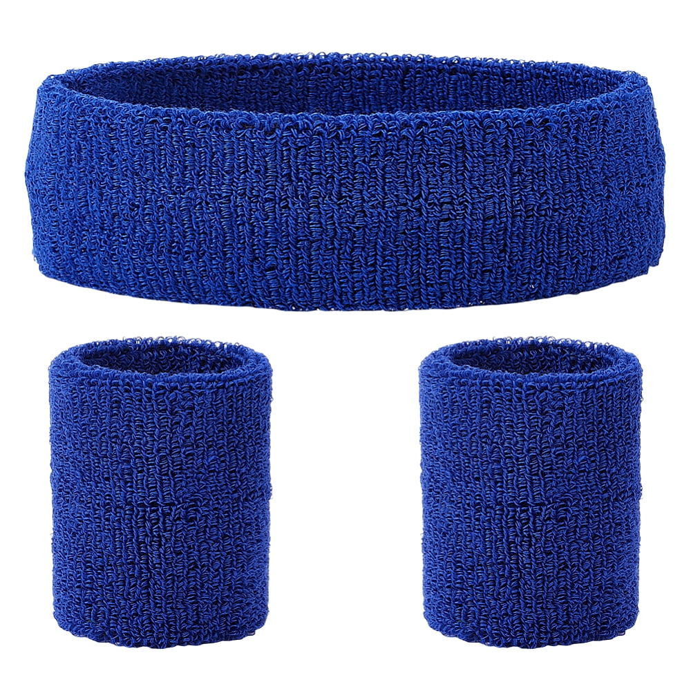 1Set Polyester Elbow Sleeves and Headband Elbow Brace Protection Covers ...