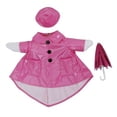 1Set Raincoat Clothes for 23"H Statue, Waterproof with Hat & Umbrella ...