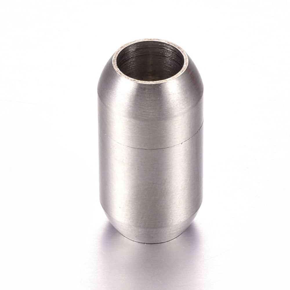 1Set Resistant 304 Stainless Steel Magnetic Clasps with Glue-in Ends ...