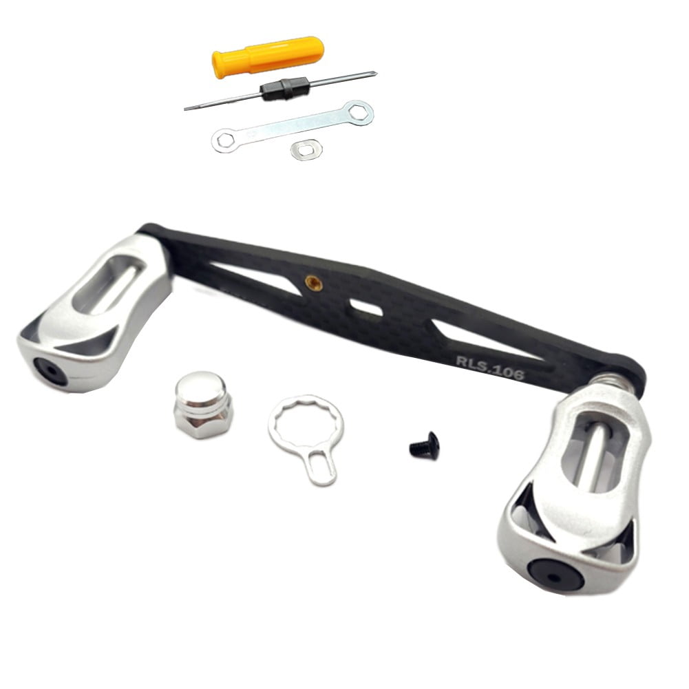 1Set Rocker Handle with Four Bearings for Daiwa- Straight Board Carbon ...