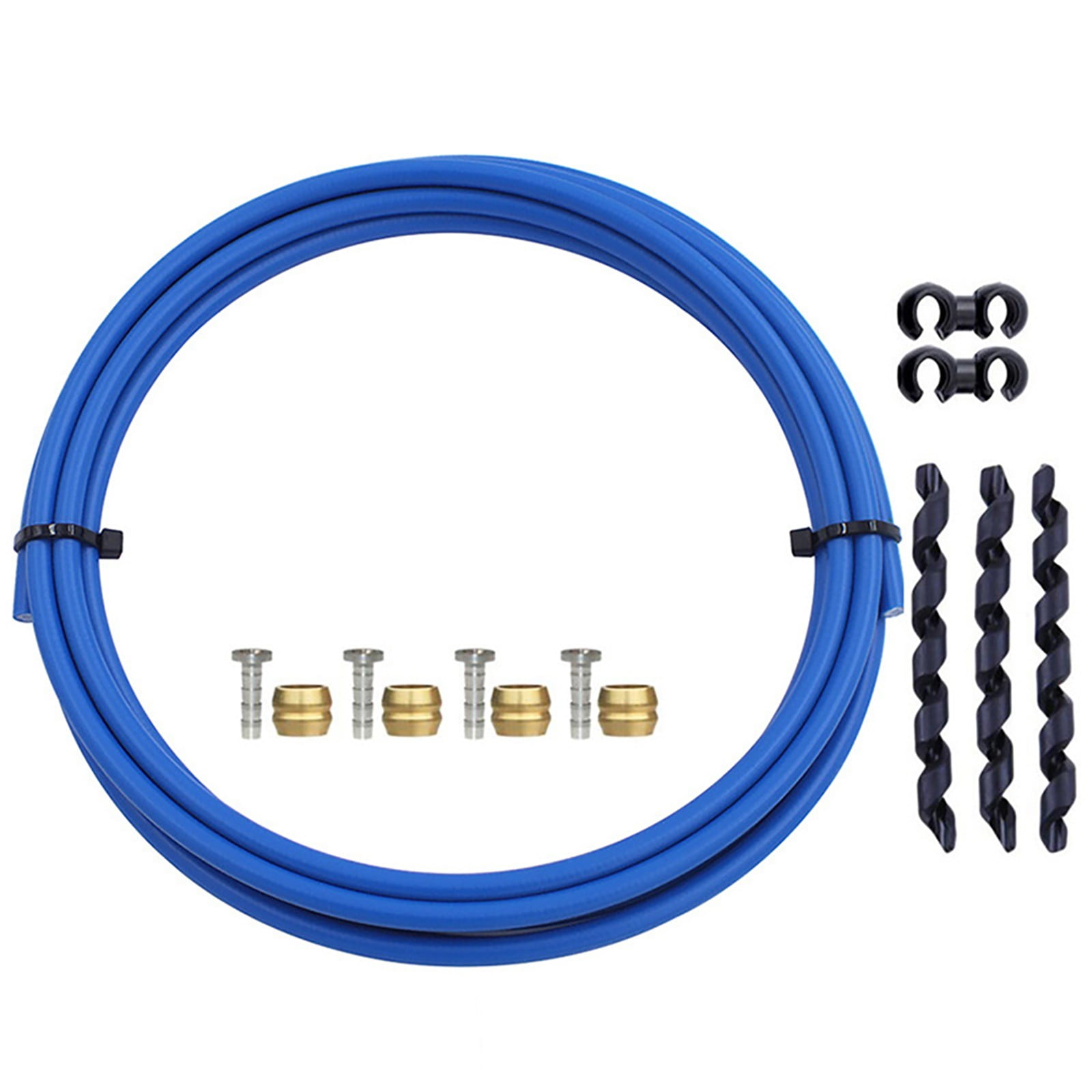 1Set Rubber Bike Kit Black 2m Brake Hose For Magura Mt Series Barke ...