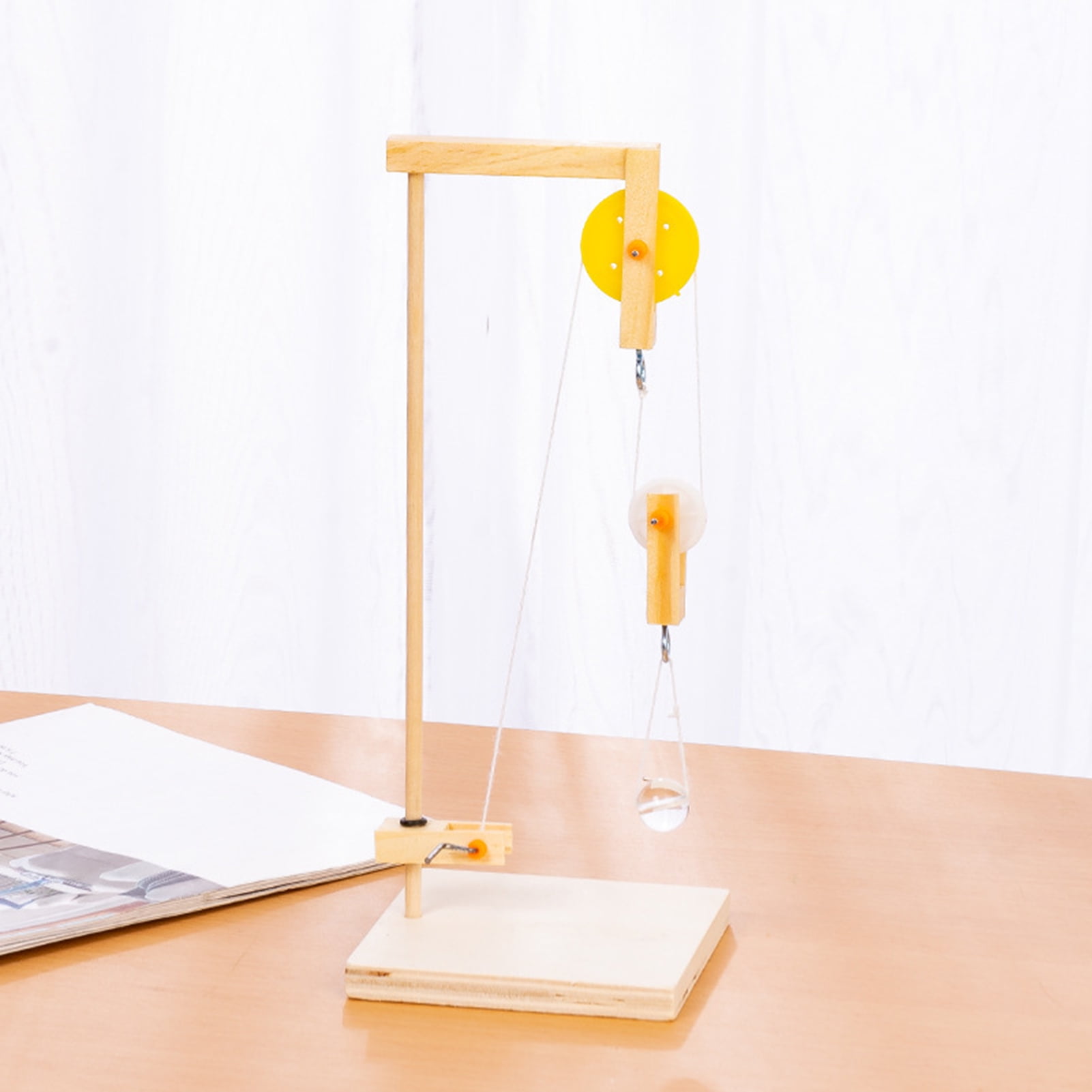 1Set STEM Toys Creative DIY Plastic Engineering Experiment Crane Toys ...