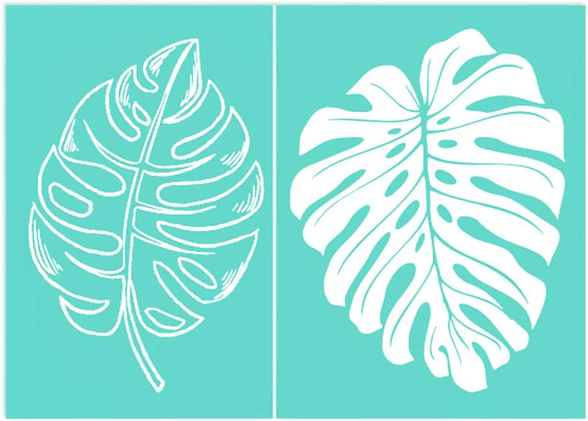 1Set Self-Adhesive Silk Screen Printing Stencil for Painting on Wood ...