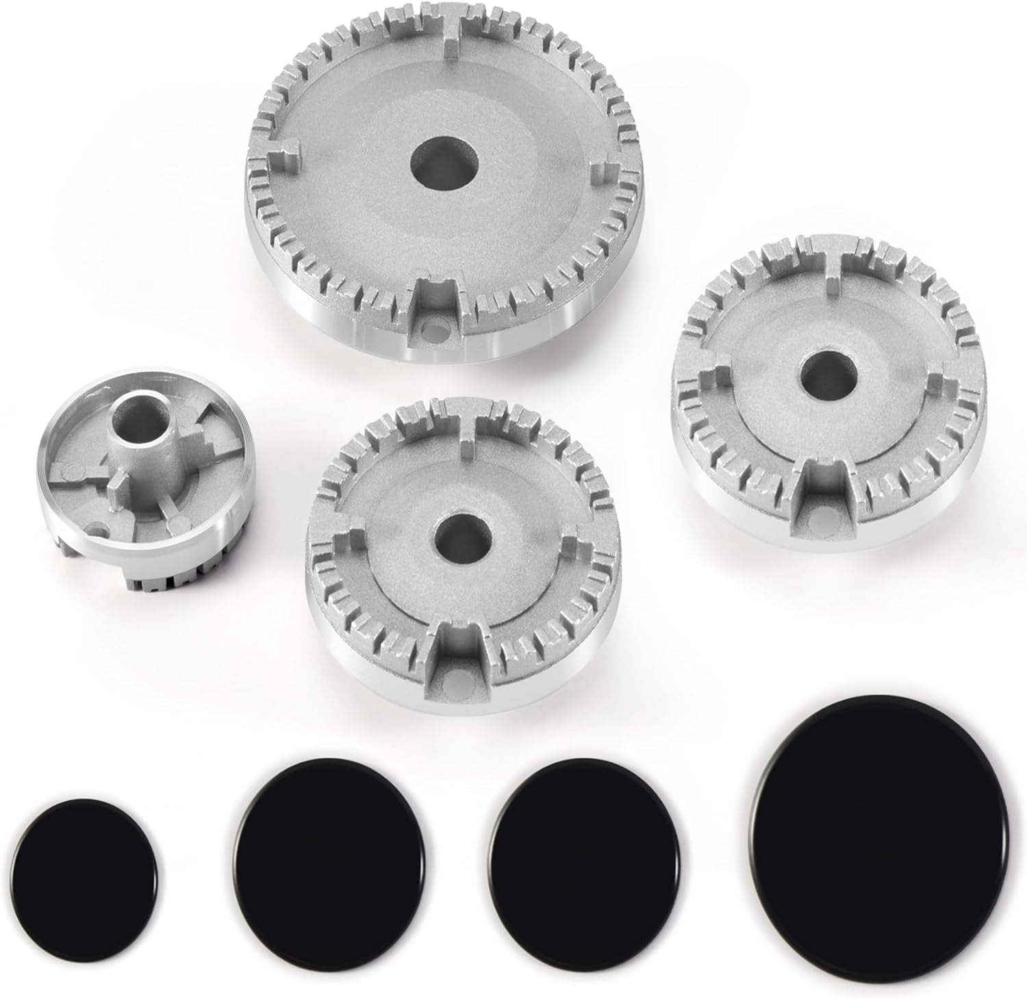 1Set Stove Lid Upgraded Oven Gas Hob Burner Crown Flame Cap Fits Most ...