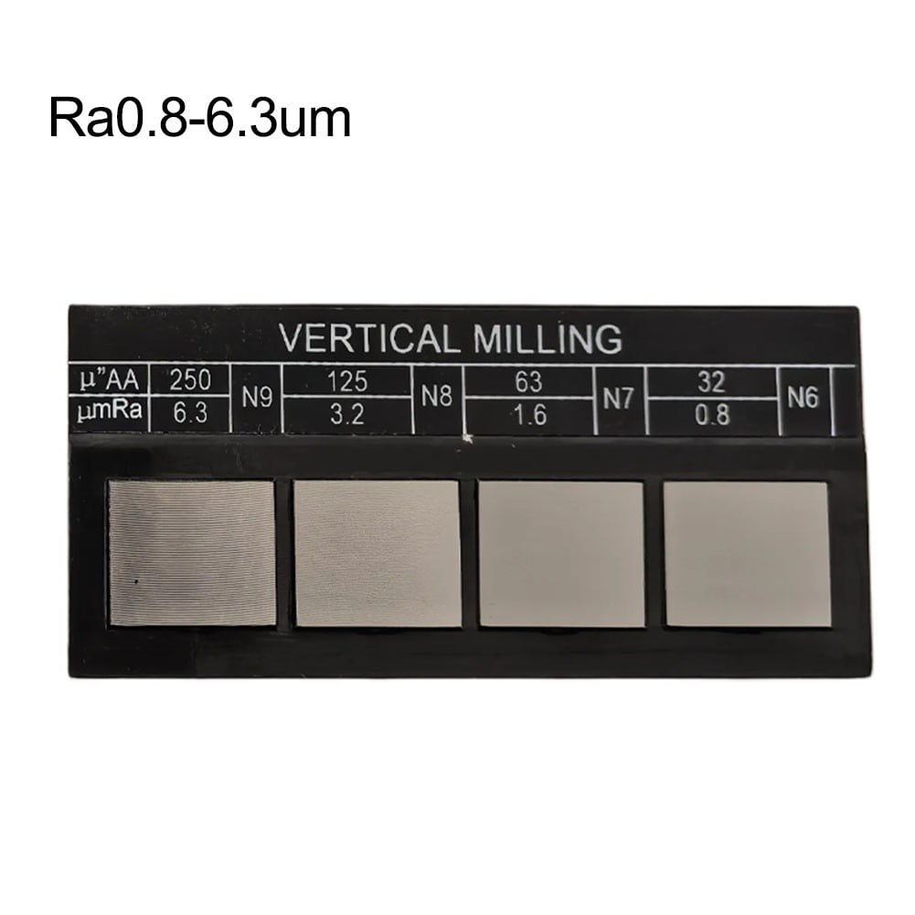 1Set Surface-Roughness Comparison Sample Block Roughness Comparator ...