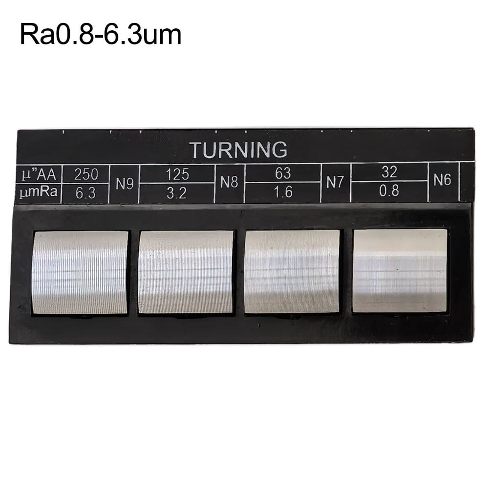 1Set Surface-Roughness Comparison Sample Block Roughness Comparator ...