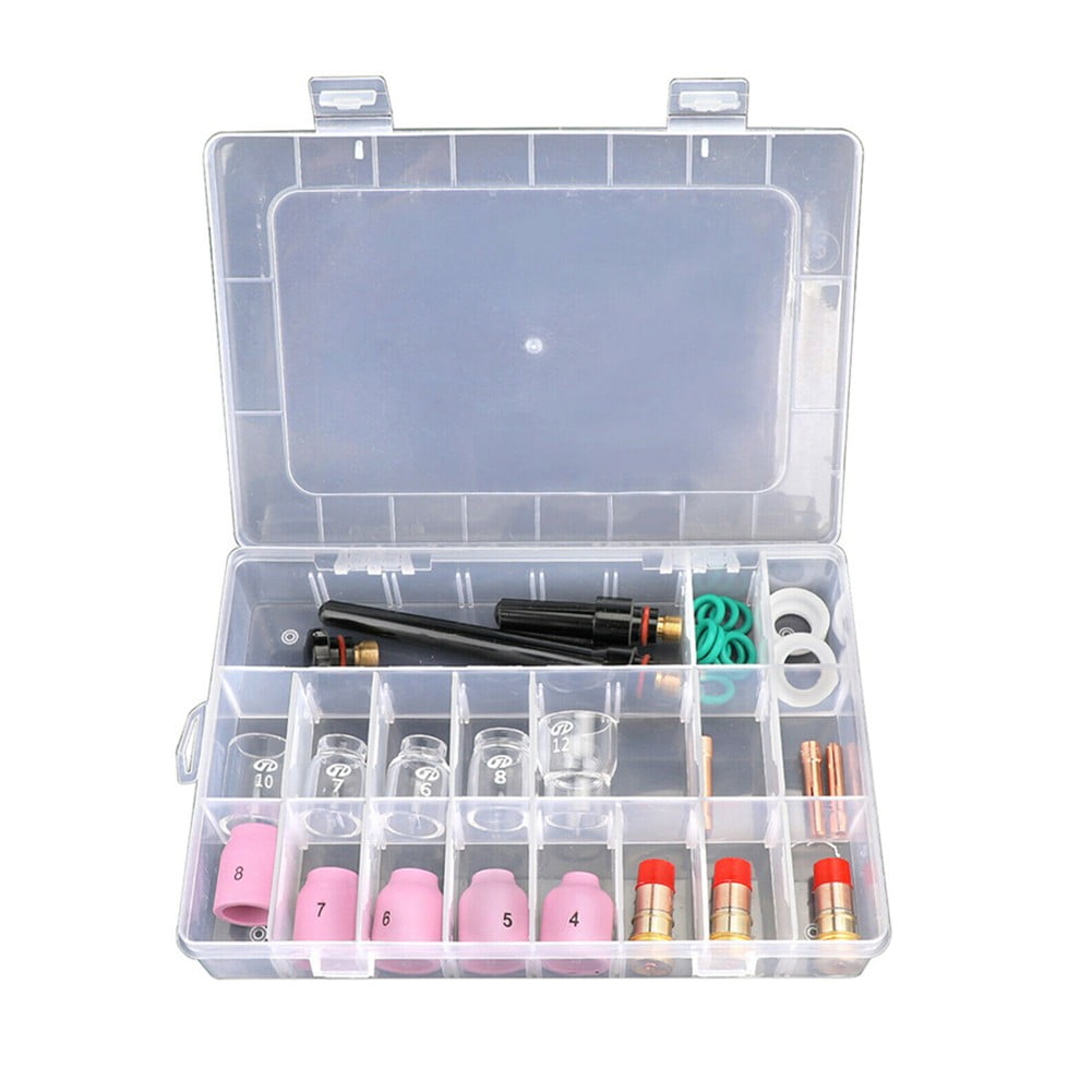 1Set Tig Welding Gun Accessories For Wp-17/18/26 Tig Welding Torch Gas ...