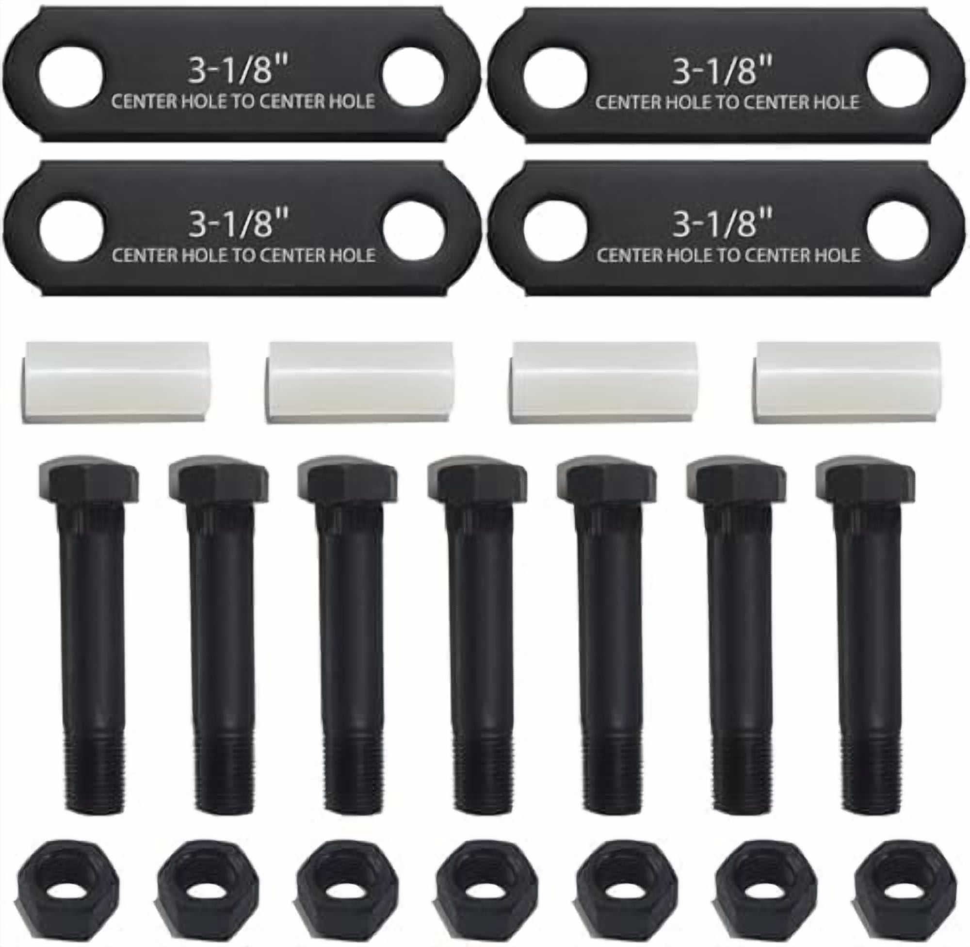 1Set Trailer Shackle Kit 3-1/8" Straps, Tandem Axle Trailer Shackles ...