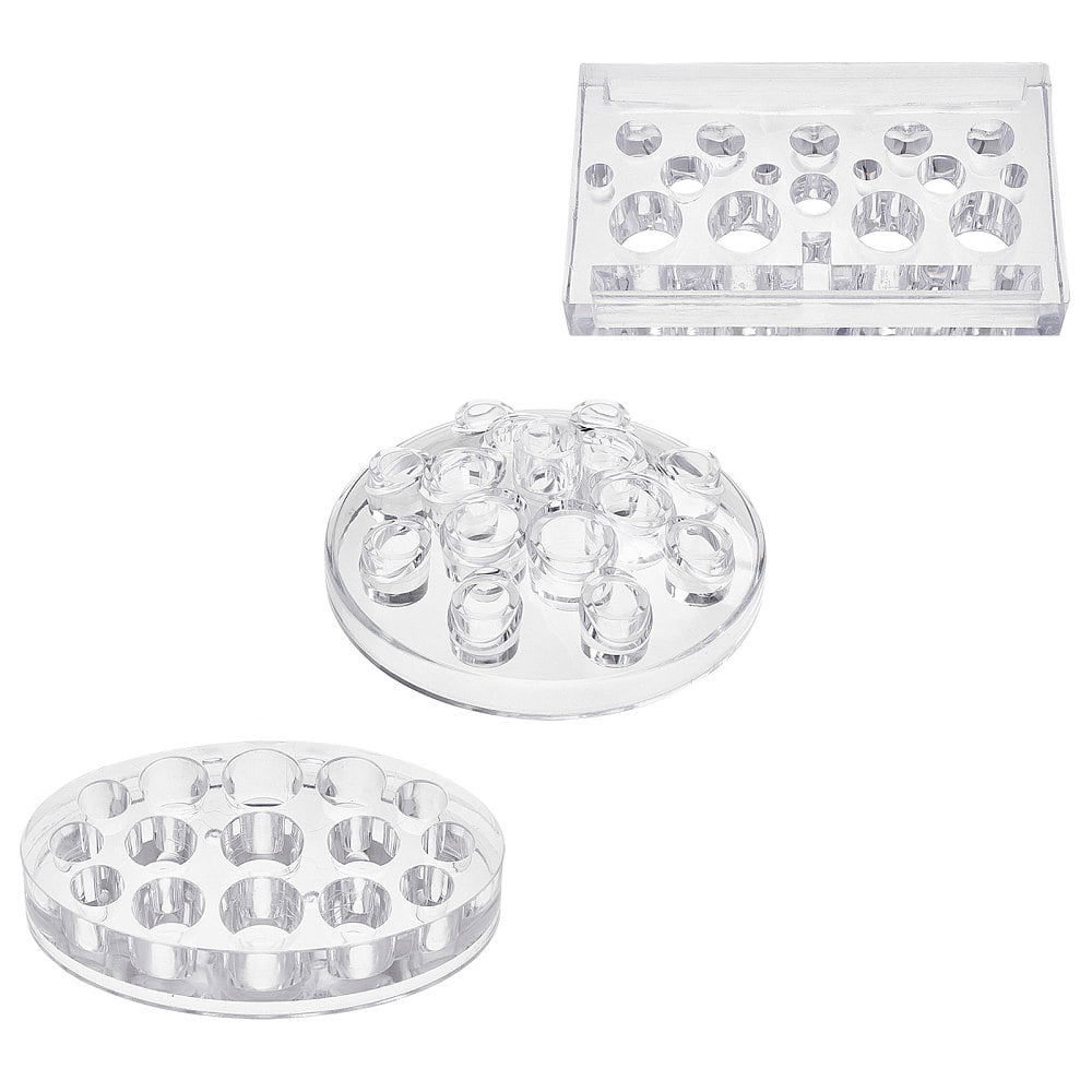 1Set Transparent Plastic Tattoo Ink Cup Holder Tattoo Machine Pen ...