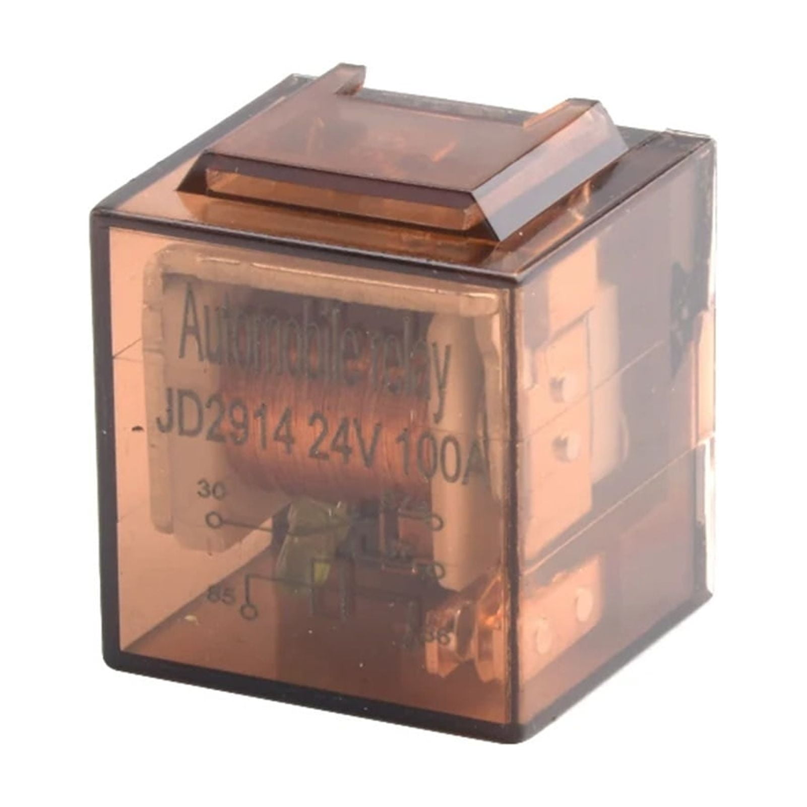 1Set Waterproof Automotive Relay Socket DC 12V 24V 5Pin 80A 100A Car ...