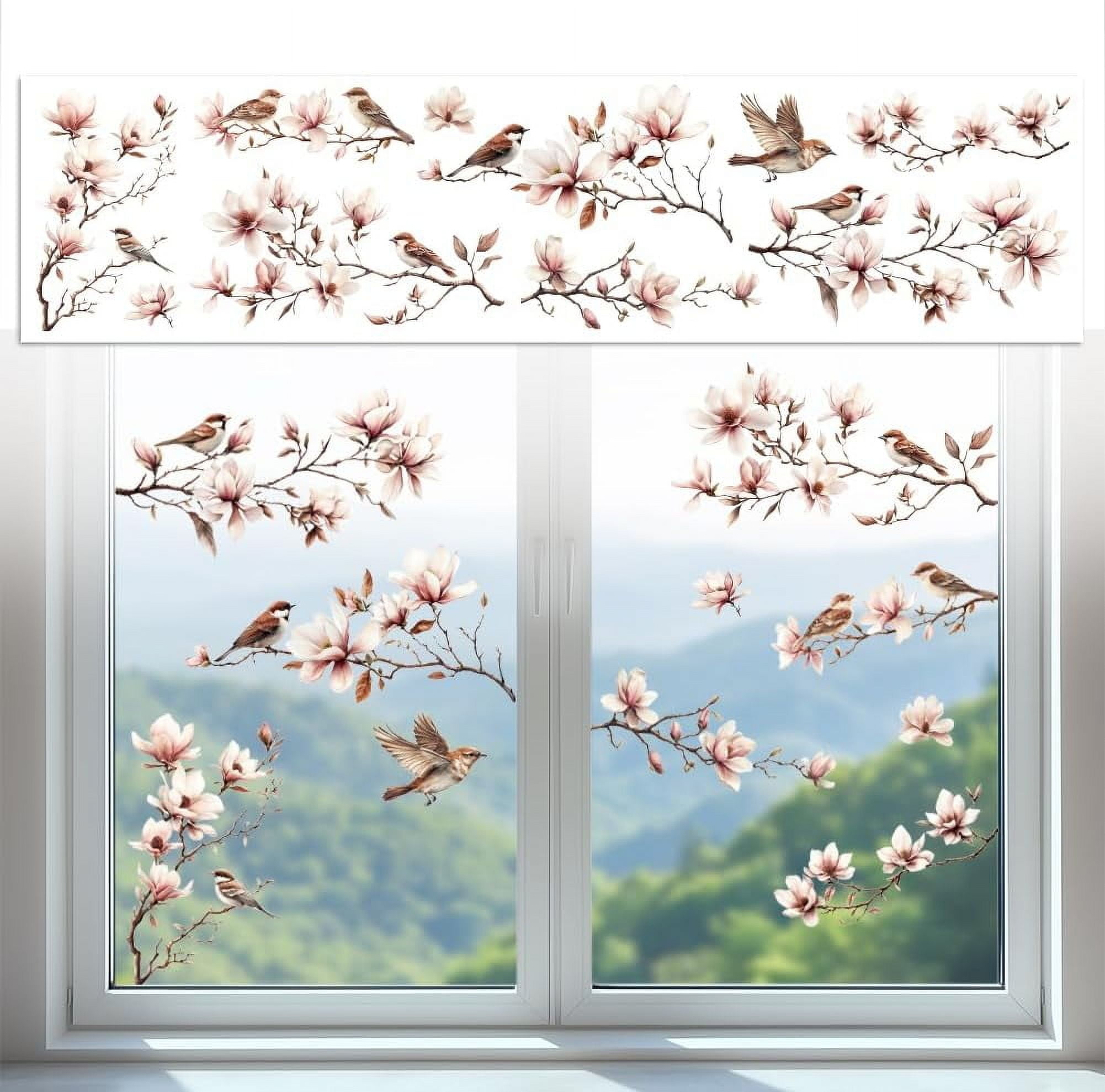 1Set Waterproof PVC Colored Laser Stained Window Film Static Stickers ...