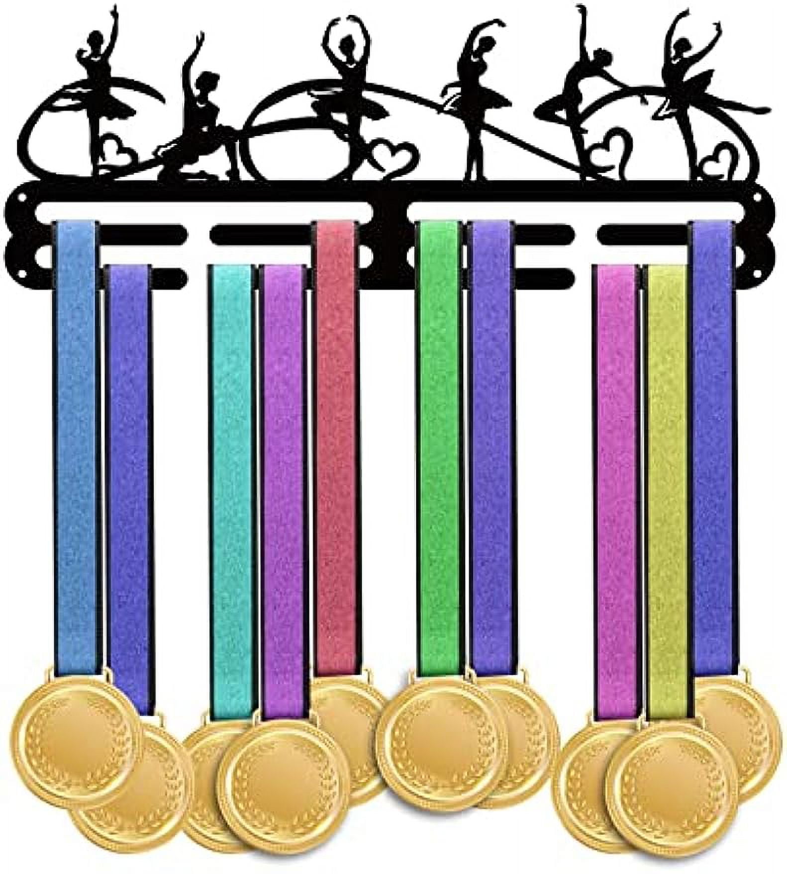 1SetBallet Medal Holder Dance Athlete Medals Hanger Medal Rack Frame ...