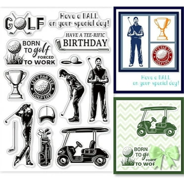 LZBRDY 5.5 by 7.1 Inch Ink Circle Dots Lines Patterns Clear Stamps for ...