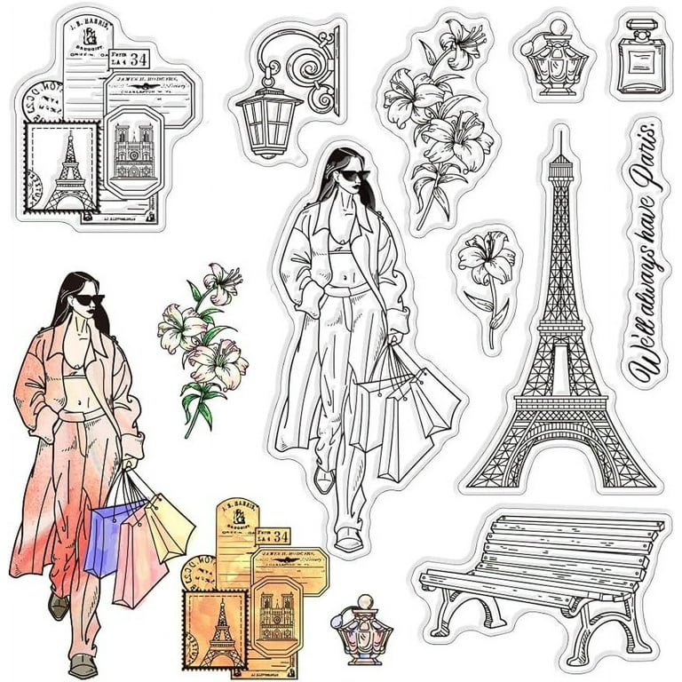 Transparent Paris Stamp Paris Stamp PNG Transparent Images Free