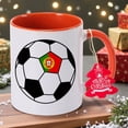 1Soccer Ball Design Ceramic Coffee Mug - Non-Slip Theme Cup with ...