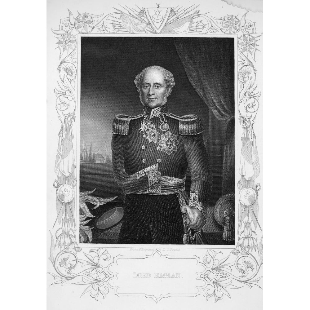 1St Baron Of Raglan N(1788-1855). Fitzroy James Henry Somerset. English ...