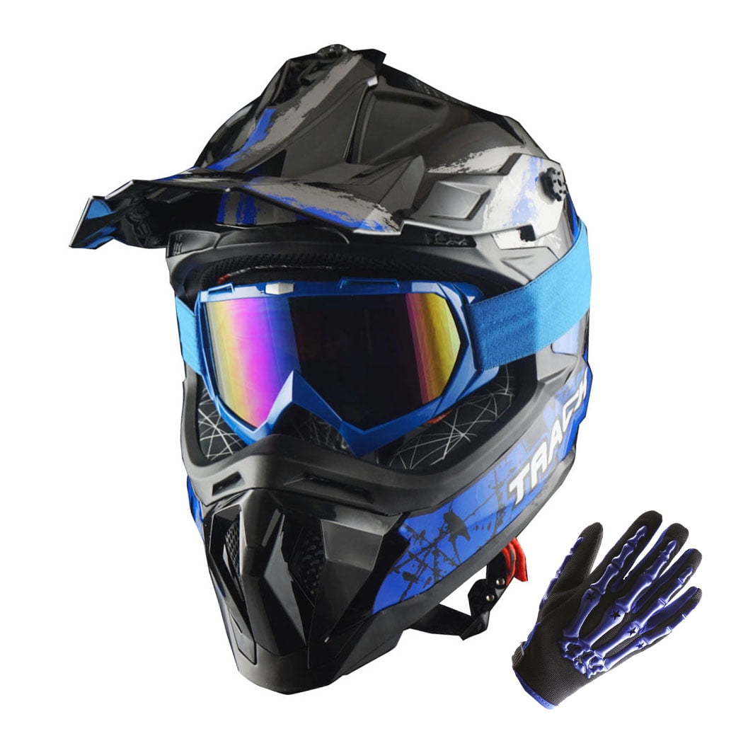 1Storm Adult Motocross Helmet ATV Dirt Bike BMX MX Downhill Mountain ...