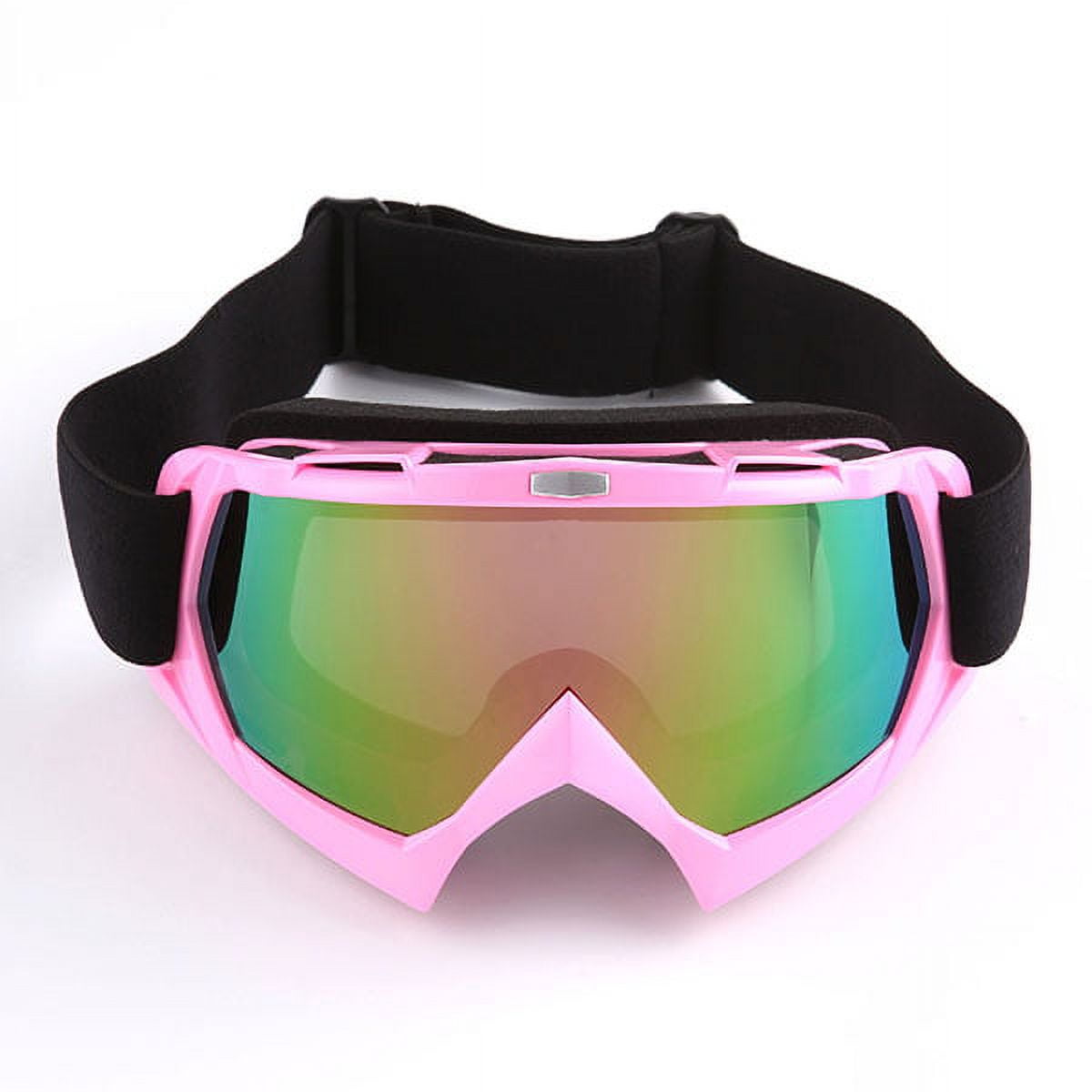 1Storm Motocross ATV Dirt Bike MX BMX Goggle GK_Arrow Pink, Tinted Lens ...