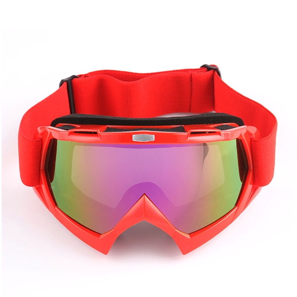1Storm Motocross ATV Dirt Bike MX BMX Goggle GK_Arrow Red, Tinted Lens ...