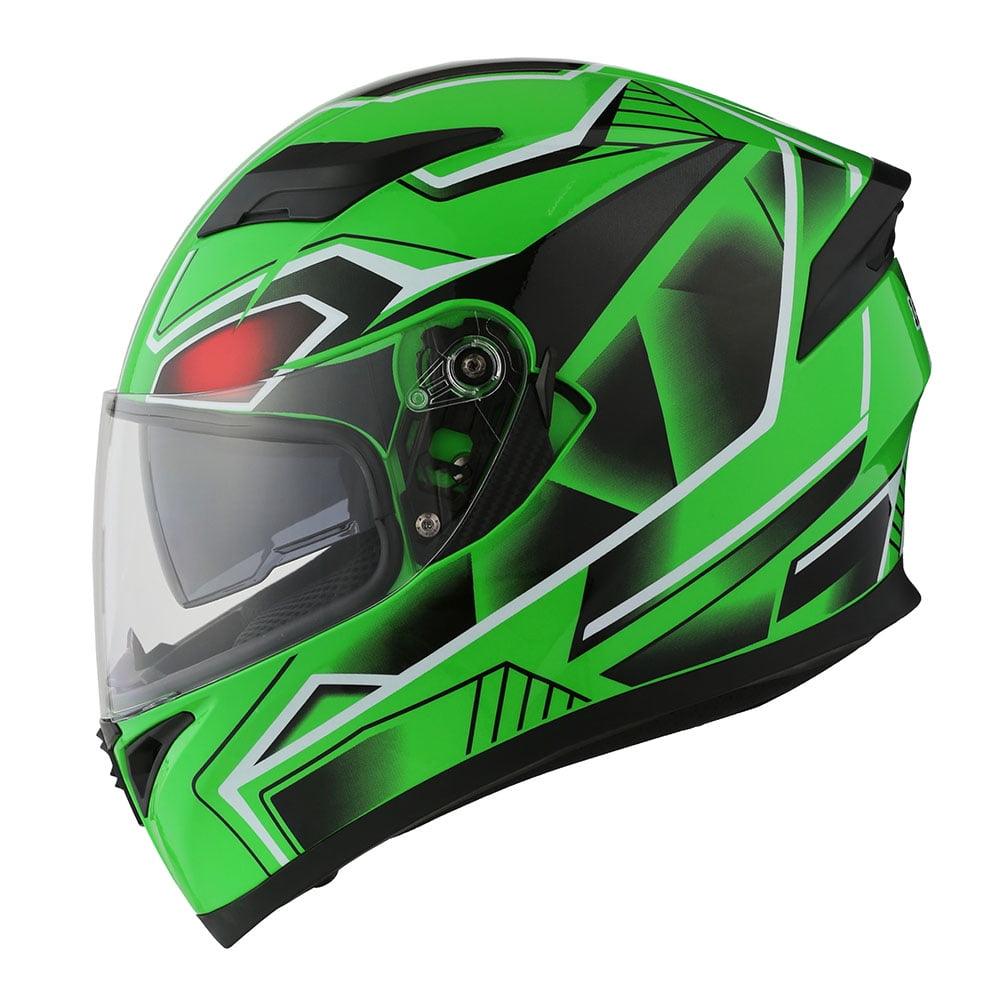 1Storm Motorcycle Full Face Helmet Street Bike Dual Visor/Sun Shield N ...