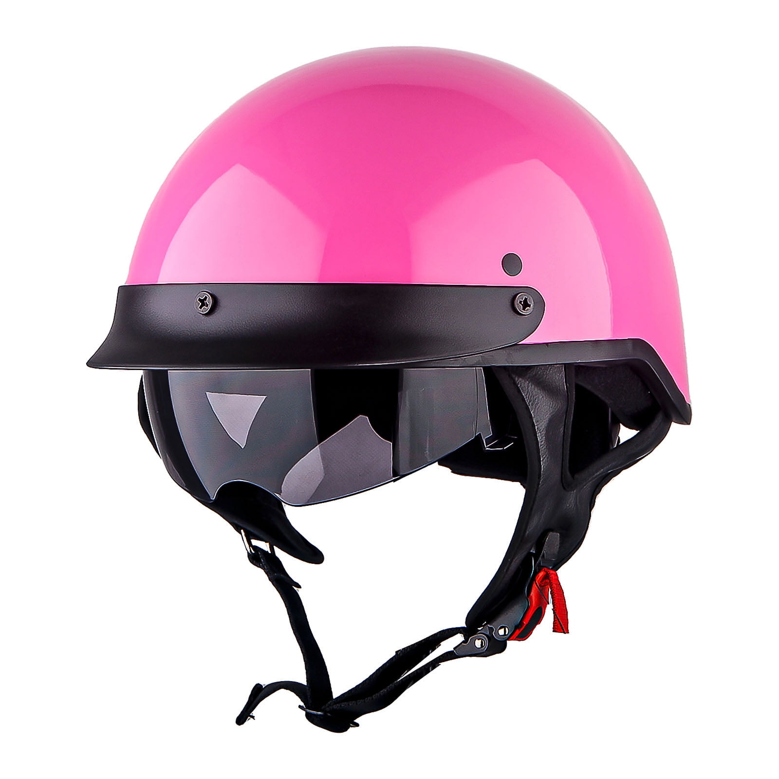 1Storm Motorcycle Half Face Helmet Mopeds Scooter Pilot with ...
