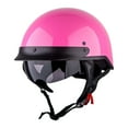 1Storm Motorcycle Half Face Helmet Mopeds Scooter Pilot with ...