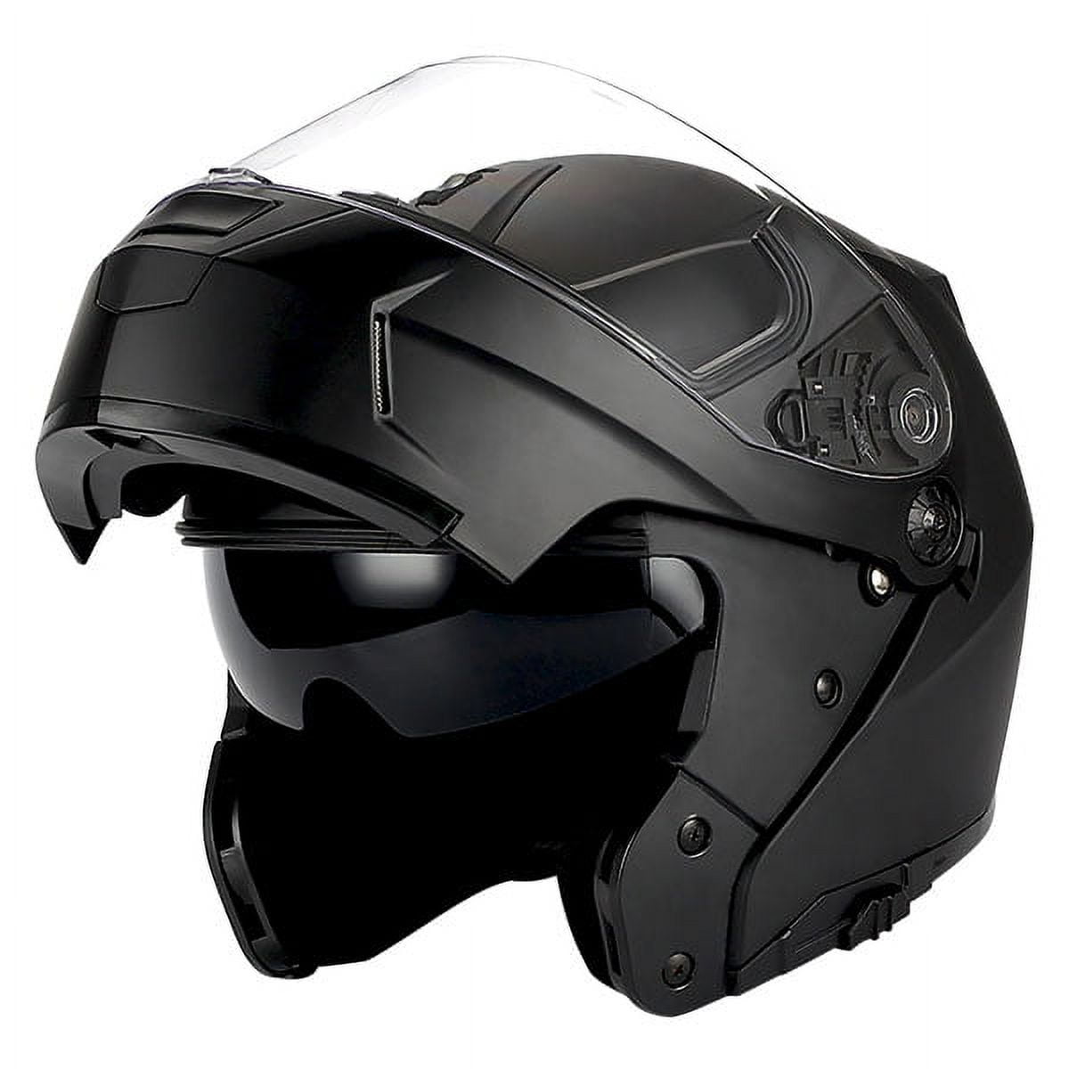 1Storm Motorcycle Modular Full Face Helmet Street Bike Flip up Dual ...