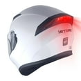 1Storm Motorcycle Street Bike Dual Visor/Sun Visor Full Face Helmet ...