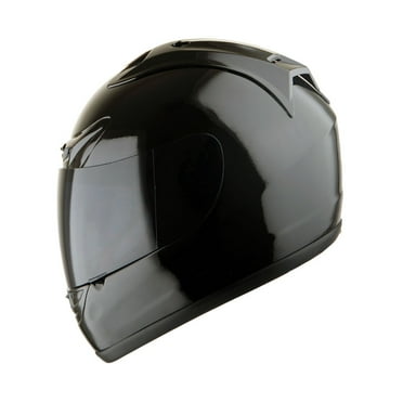 Wow! Motorcycle Full Face Helmet Adult Chief Indian Black - Walmart.com