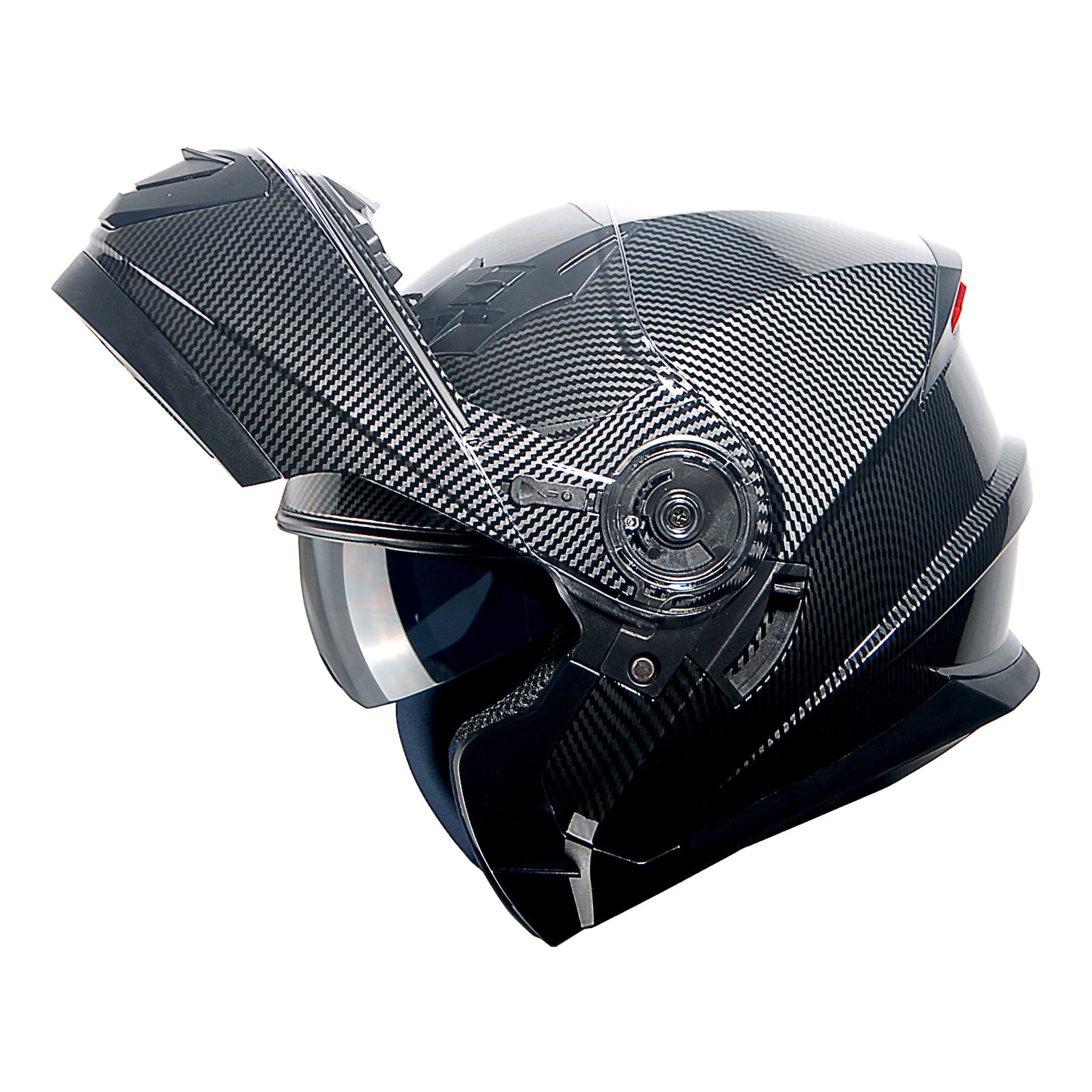 1Storm New Motorcycle Bike Modular Full Face Helmet Dual Visor Sun ...
