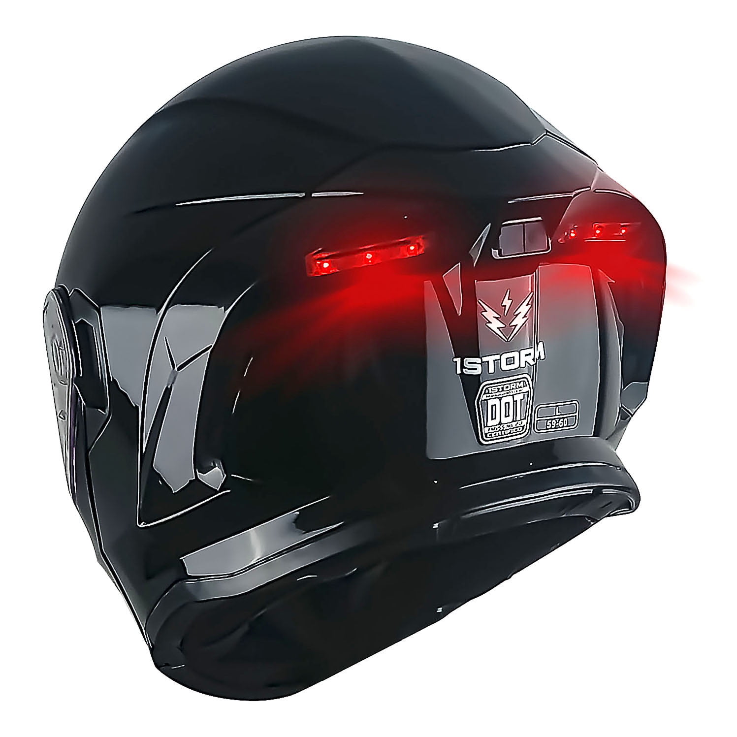 1Storm New Motorcycle Bike Modular Full Face Helmet Dual Visor Sun ...