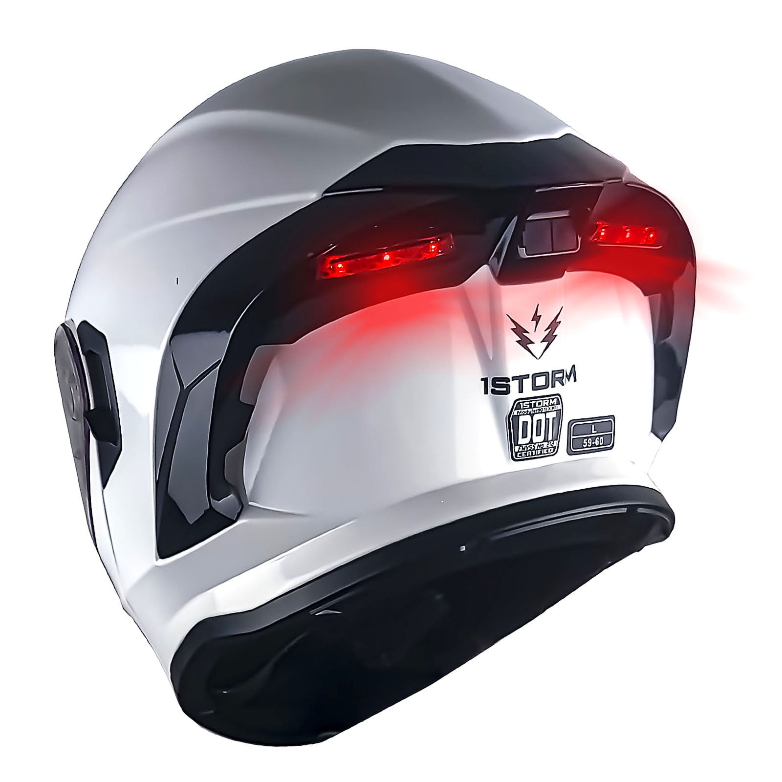 1Storm New Motorcycle Bike Modular Full Face Helmet Dual Visor Sun ...