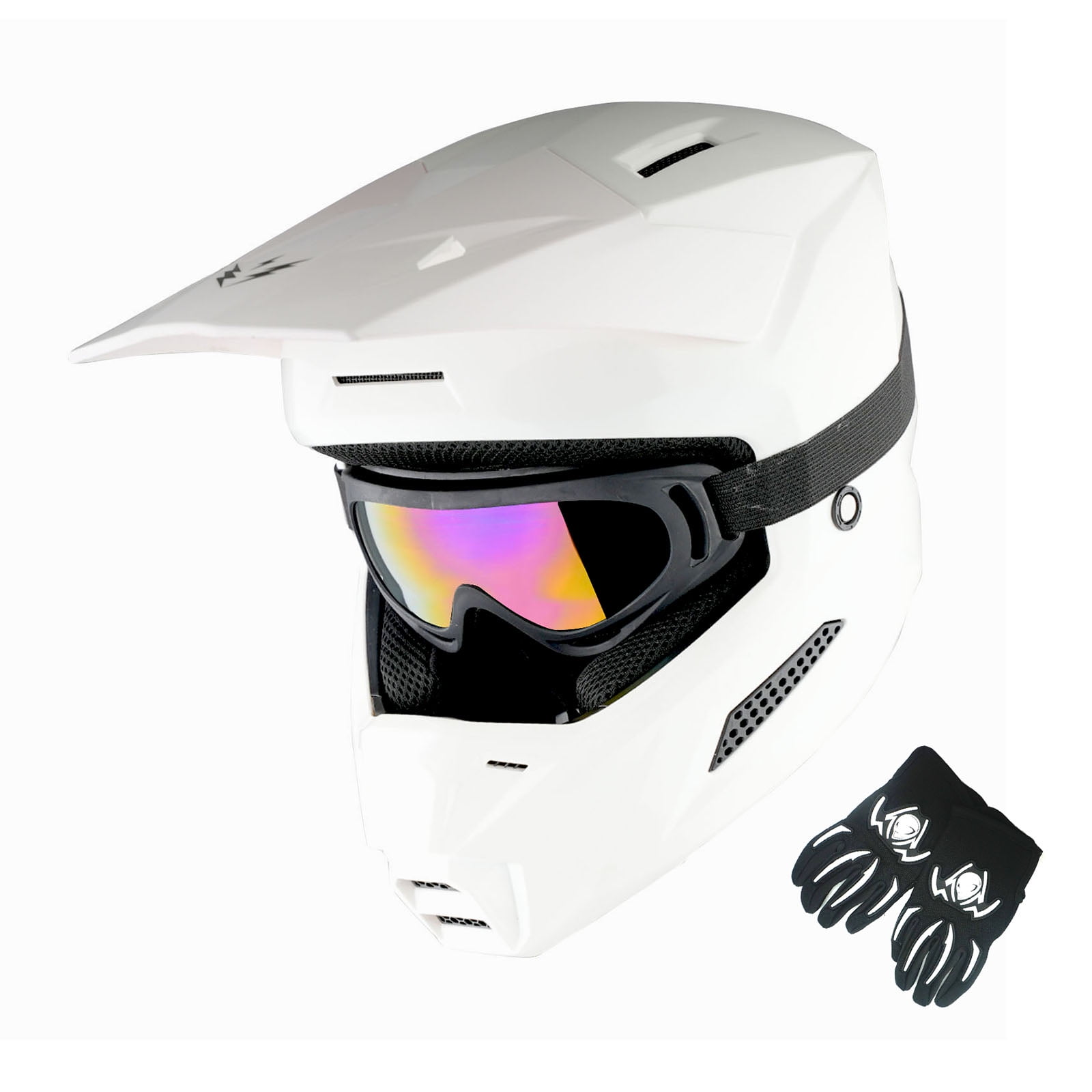 1Storm New Youth Kids BMX MX Bike Helmet Motocross Helmet T602 Teenager ...