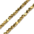 1Strand Electroplated Non-magnetic Hematite Beads Strands Polygon ...