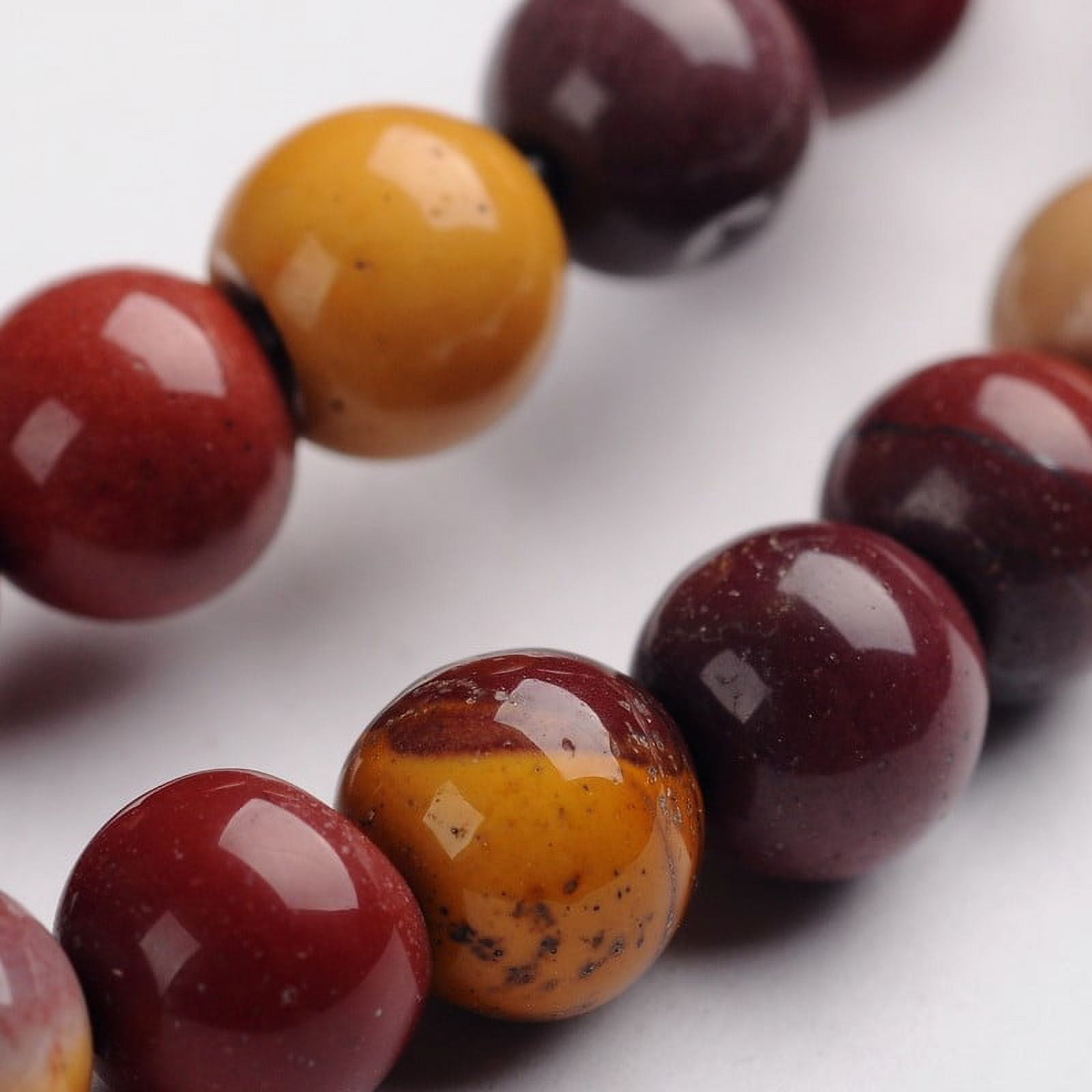 1Strand Round Natural Mookaite Gemstone Bead Strands 6mm Hole: 1mm 64pcs/strand 14.9 inch ...