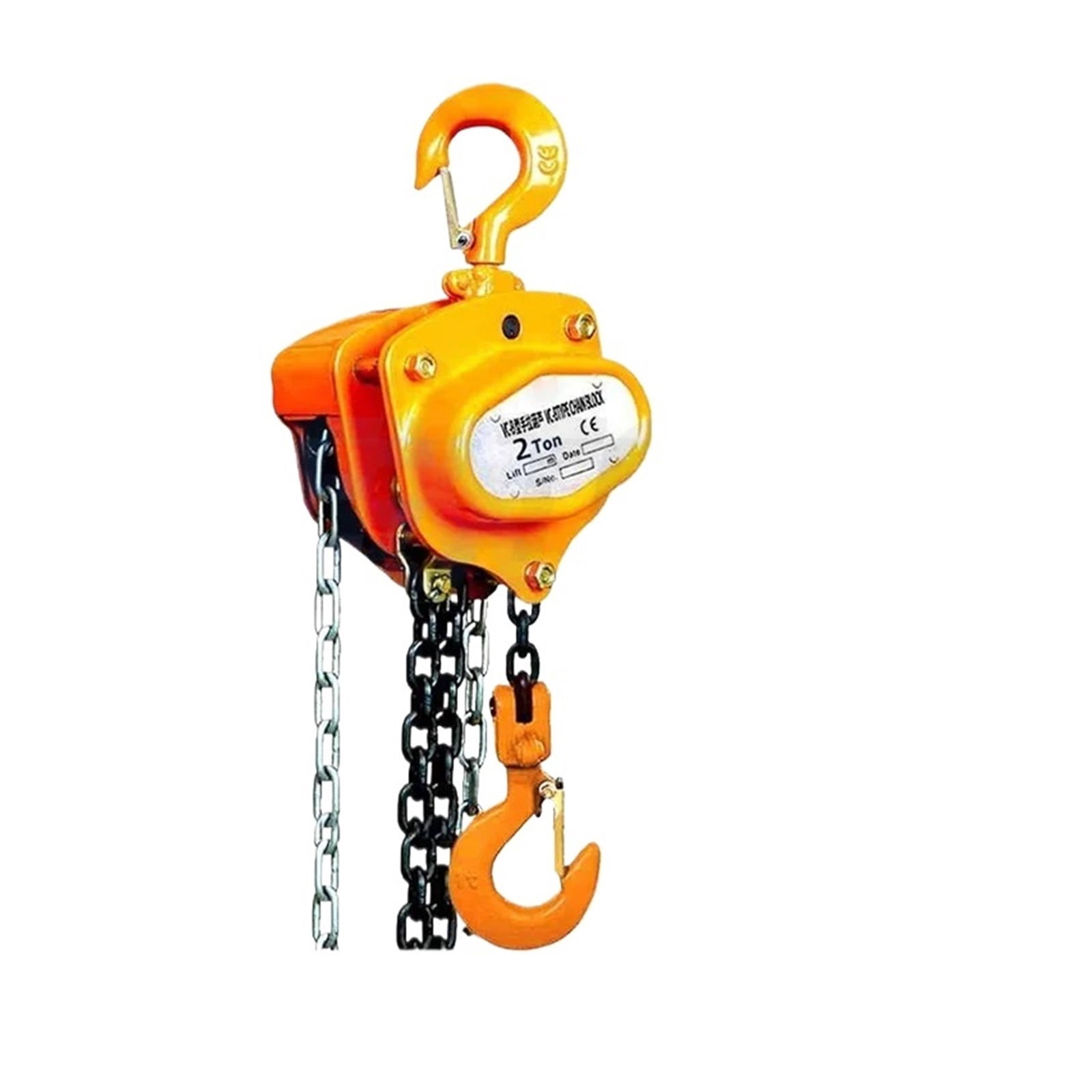1T/2T Manual Inverted Chain Block Manganese Steel Hook Lever Block Hand ...