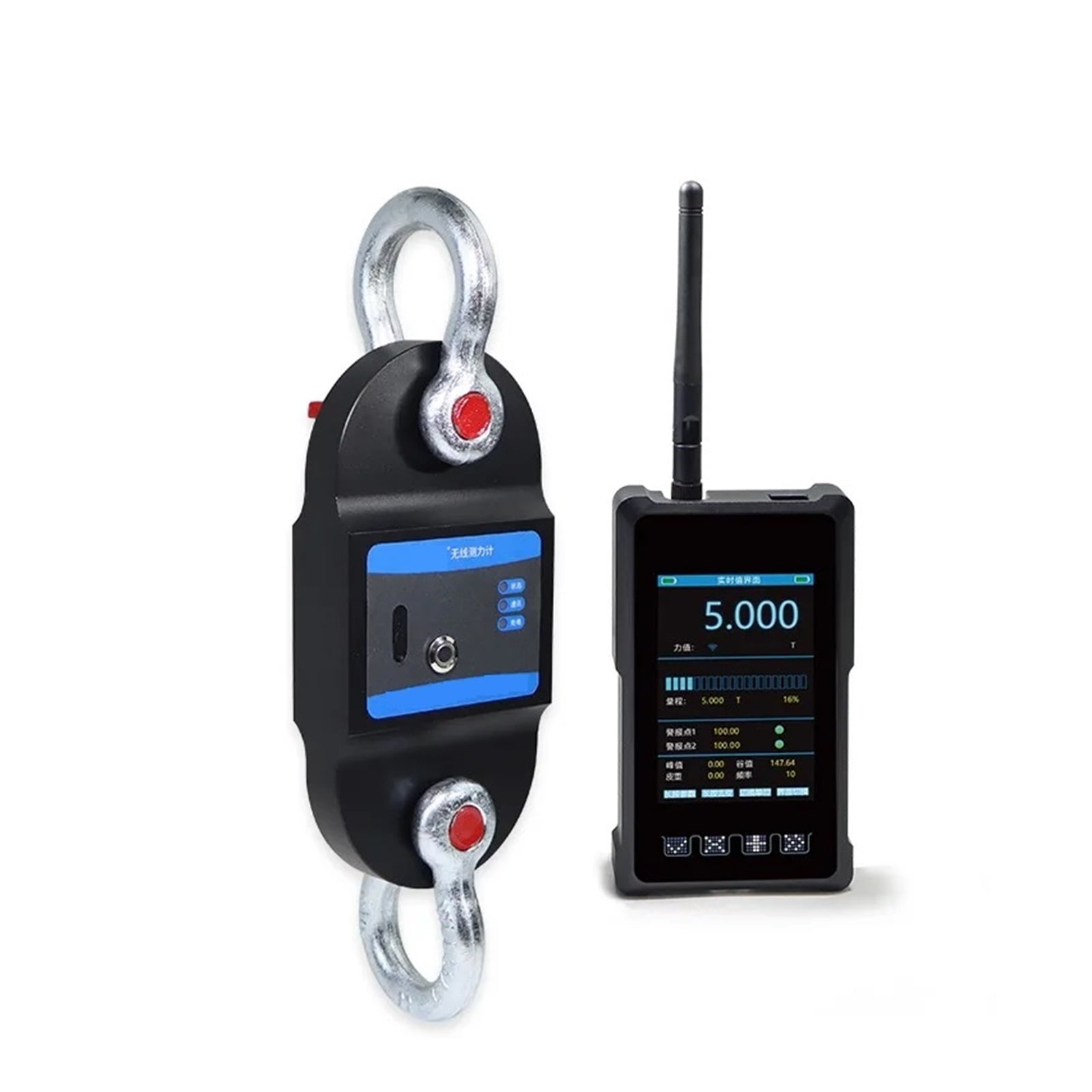 1T Auto Physical Chassis Dynamometer Force Measuring Instruments Tension Digital Force Gau Load ...