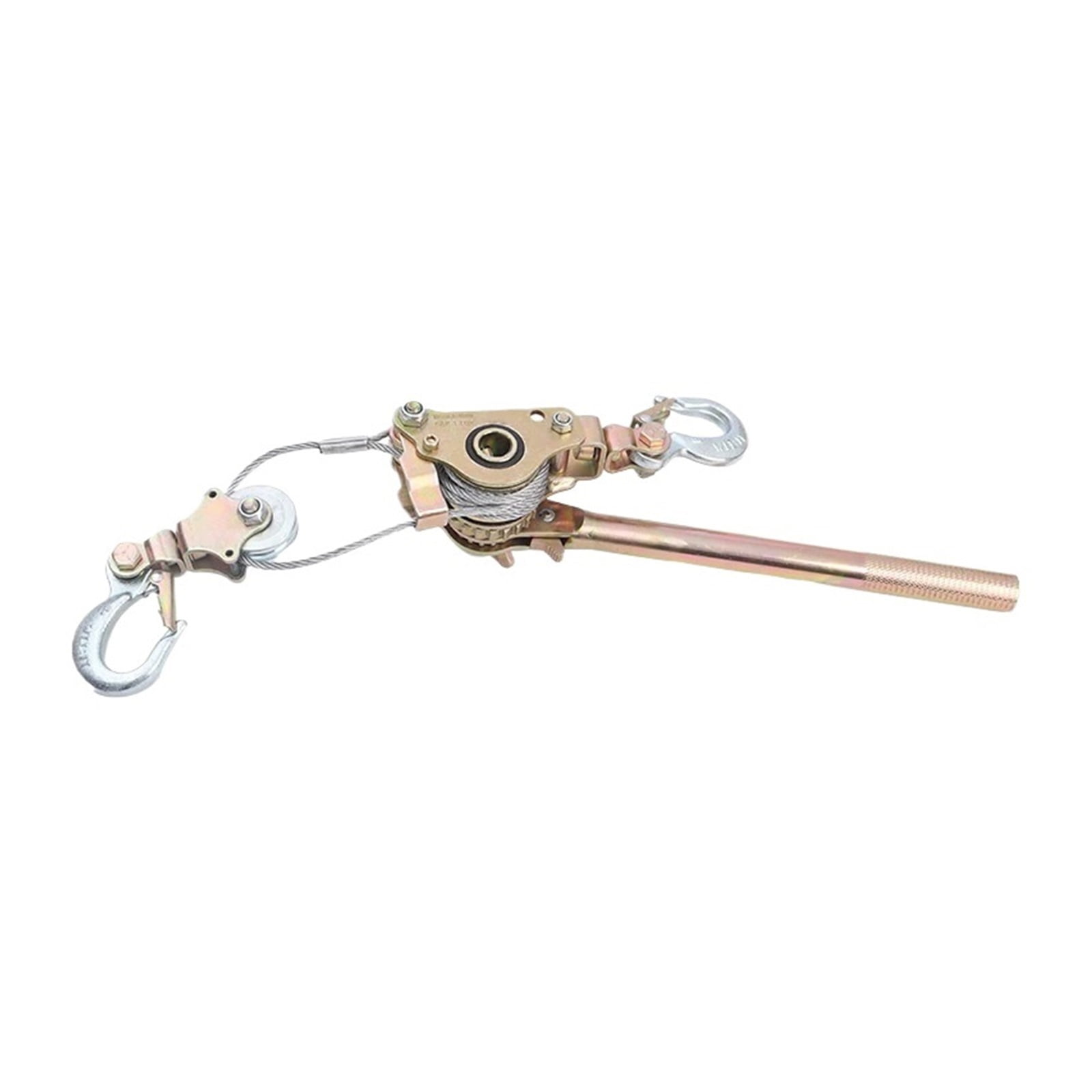 1T Japanese Style Ratchet Cable Puller Hand Steel Wire Rope Puller ...