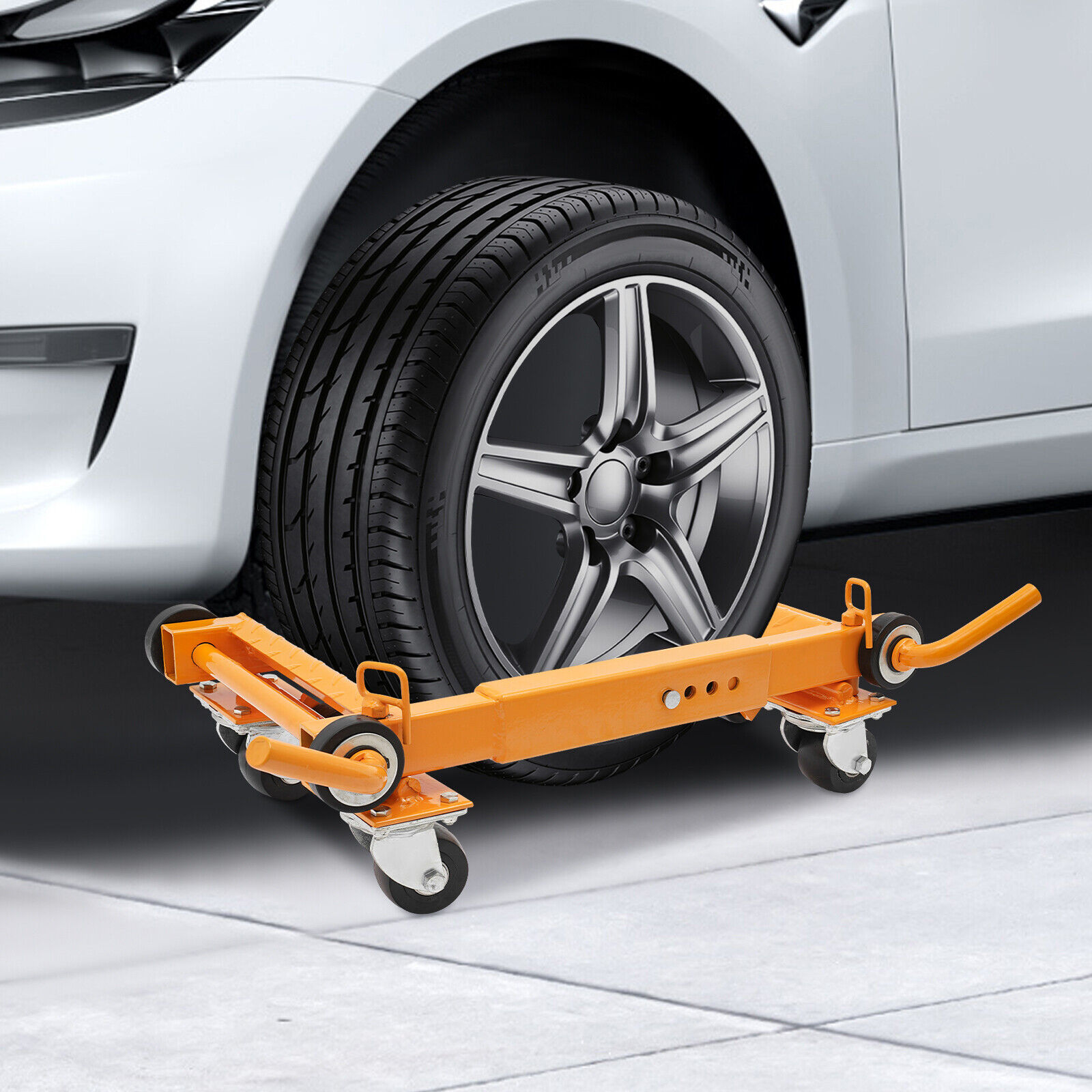 1T Wheel Dolly Tire Jack Lift 2200LBS Vehicle Positioning Mover Car ...
