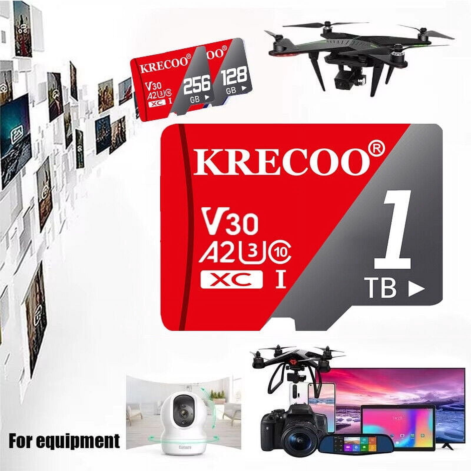 1TB For Micro SD Card Memory Card TF Card w Free Adapter High Speed ...
